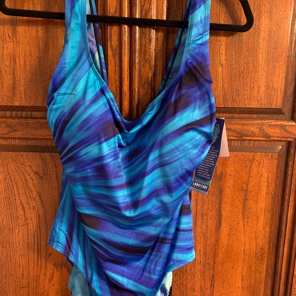Longitude | Swim | Longitude One Piece Bathing Suit Blue S 6 Nwt | Poshmark